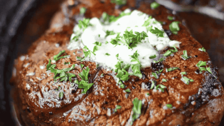 Easy Bobby Flay’s Pan-Seared Filet Mignon Recipe